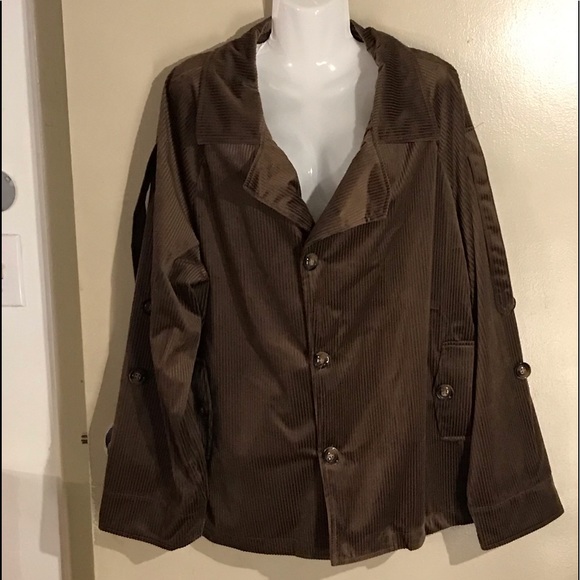 MISSLOOK | Jackets & Coats | Brown Jacket By Miss Look Size 4x | Poshmark